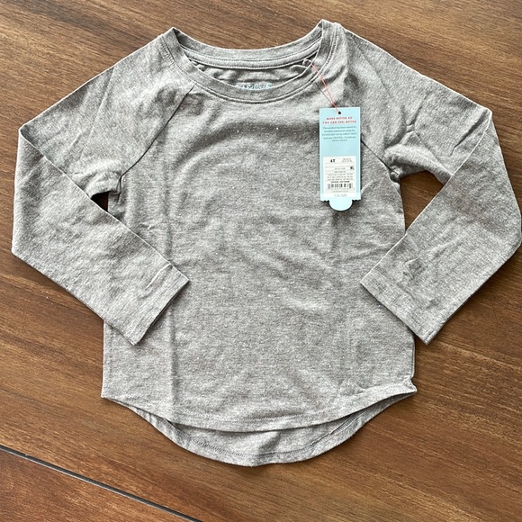 Cat & Jack | Shirts & Tops | Cat Jack Glittery Long Sleeve 4t | Poshmark